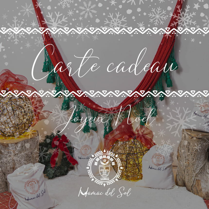 Carte cadeau - Spécialiste des Hamacs de luxe - Hamac Del Sol