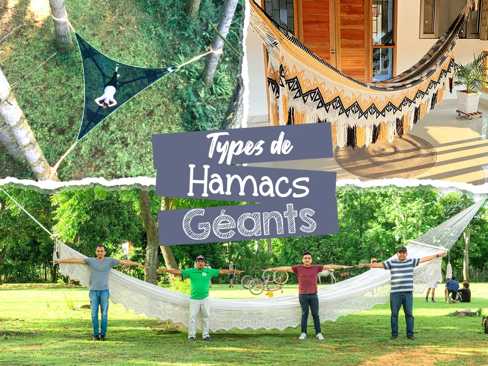 Les différents types de hamacs géants - Spécialiste des Hamacs de luxe ...